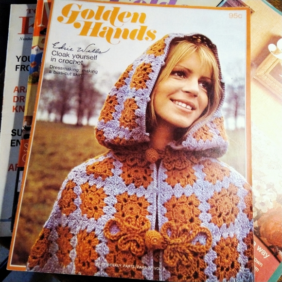 Other | 3 Vintage Issues Of Golden Hands 7s Craft Magazines | Poshmark
